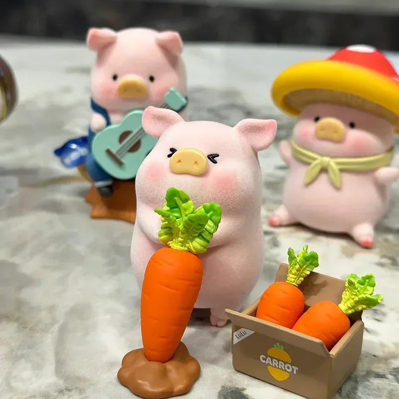 Lulu The Piggy Farm Blind Box Cute Pig Surprise Box Mystery Boxe Farmer ...