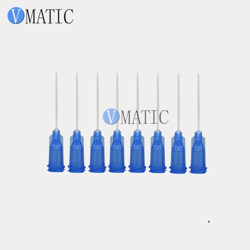 14-25G 1 Inch Protecting Glue Dispensing Tips Plastic Syringe Needle 1 ...