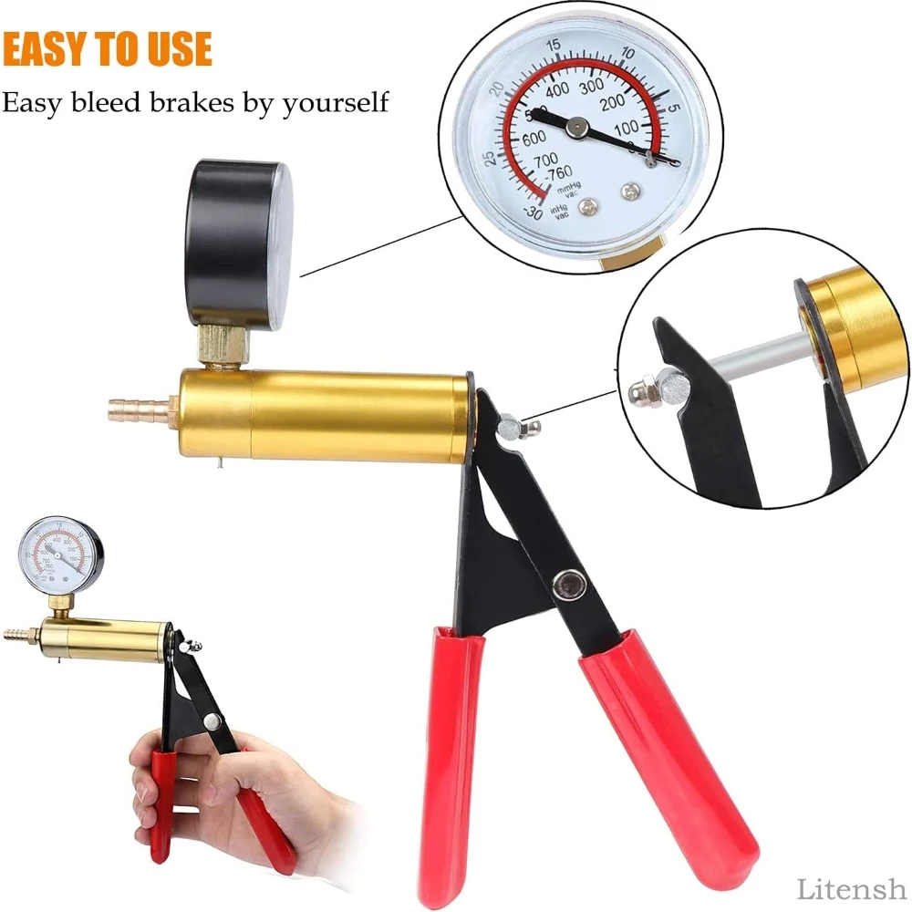 Auto-Diagnostic-tool-Car-Auto-Handheld-Vacuum-Pistol-Pump-Brake-Bleeder ...