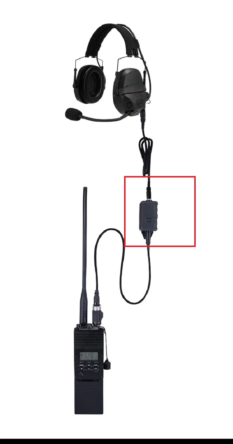 FCS-V20-Tactical-Communication-Headset-AMP-Single-Channel-PTT-Is ...