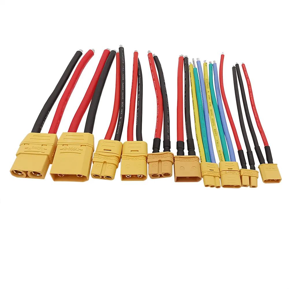 2Pcs Male Female XT60 XT60H XT90U XT30U XTR30U Cable Connector Plug ...