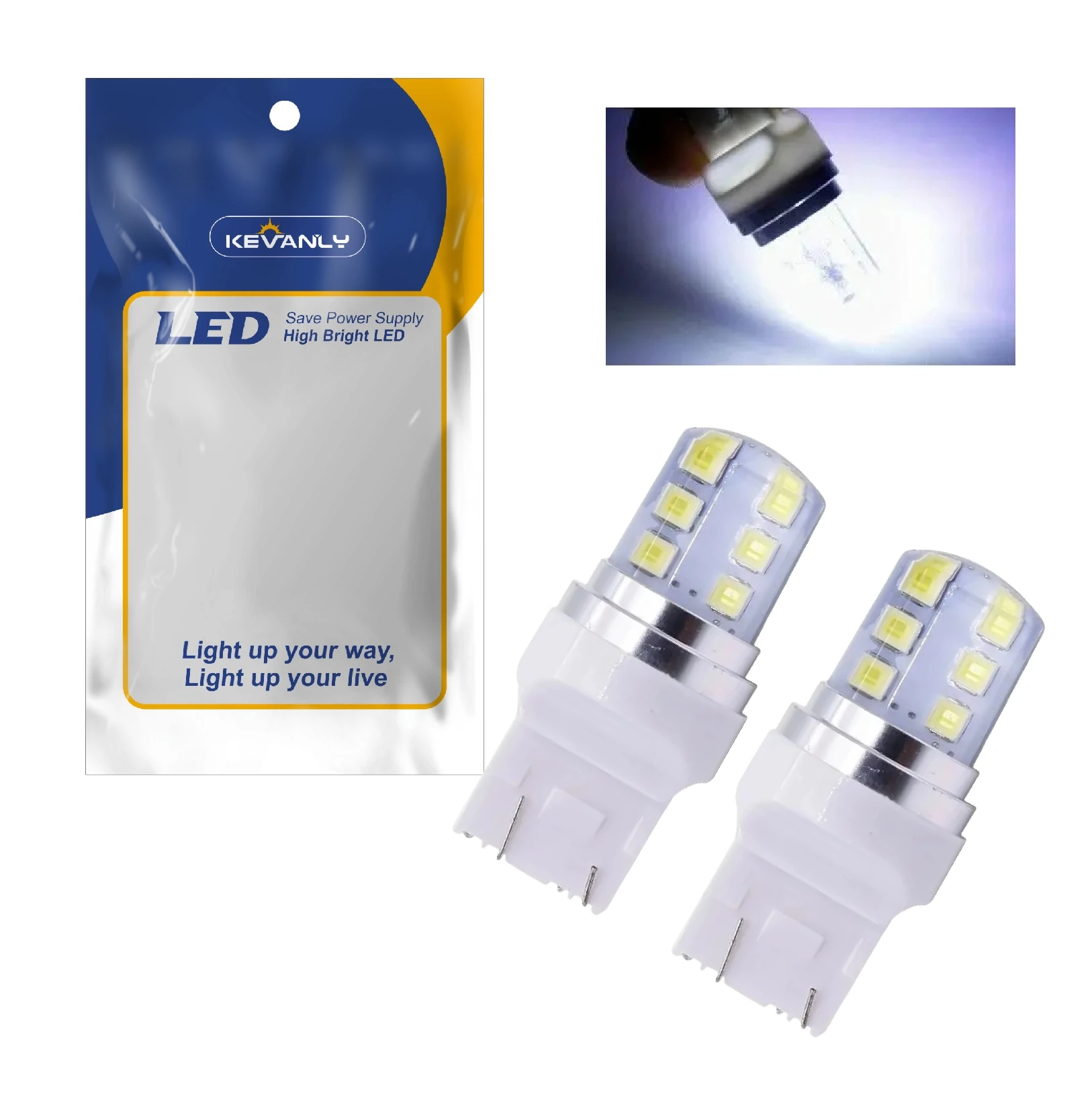 2-10pcs-7443-T20-Auto-strobe-flash-LED-Bulb-2835-12-SMD-Blink-Silicone ...