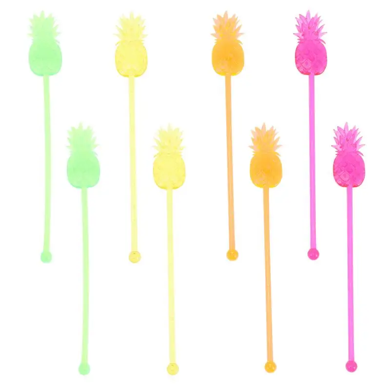 Agitateur à Cocktail en forme de brochettes de fruits et'ananas ...