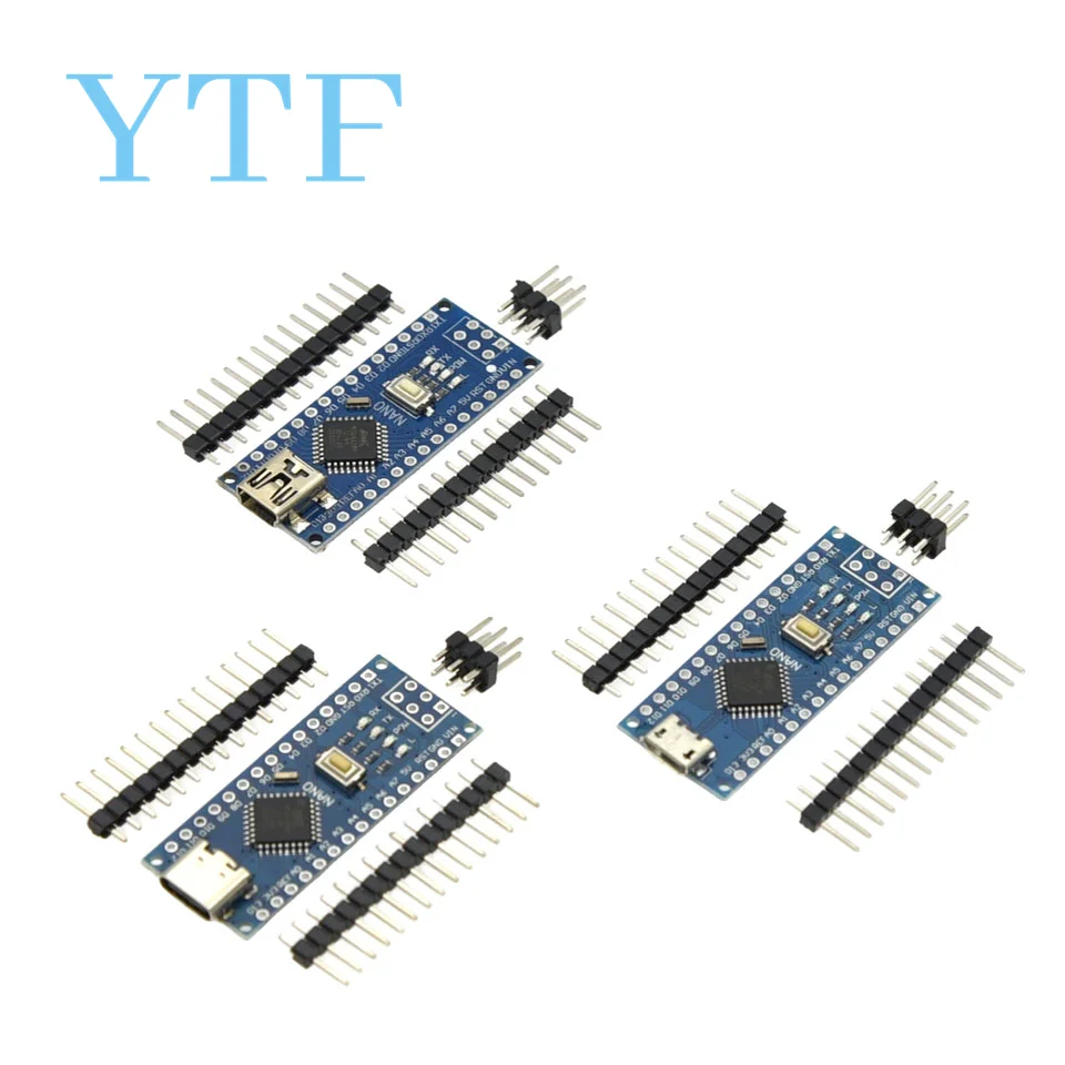Micro-mini-tipo-c-Nano-3-0-Mini-USB-controlador-ATmega328-5V-16M-placa ...