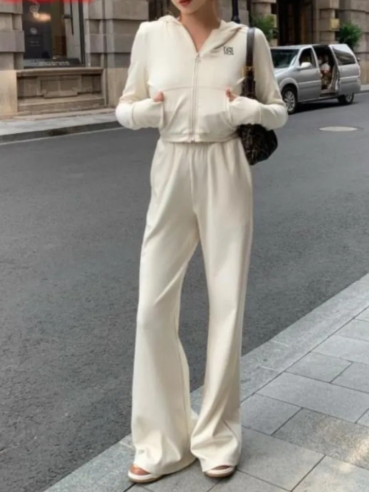 New-Autumn-Vintage-Women-Tracksuit-Long-Sleeve-Short-Hoodies-Jackets ...