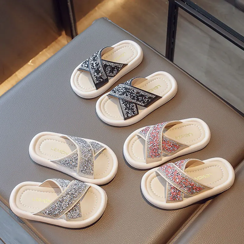 Girls-Slipper-Summer-Children-Slippers-Non-Slip-Indoor-Home-Children ...