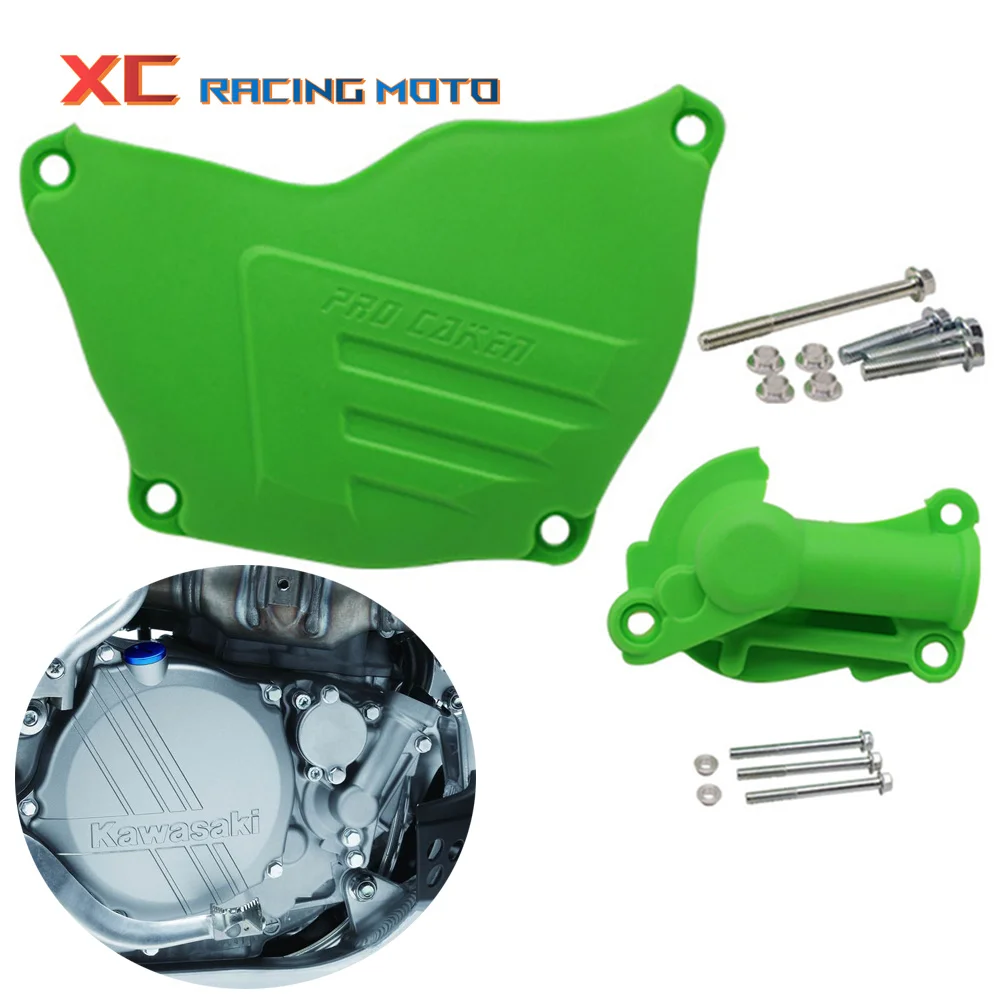 Motosiklet su pompası kapak koruyucu plastik debriyaj koruma KAWASAKI ...