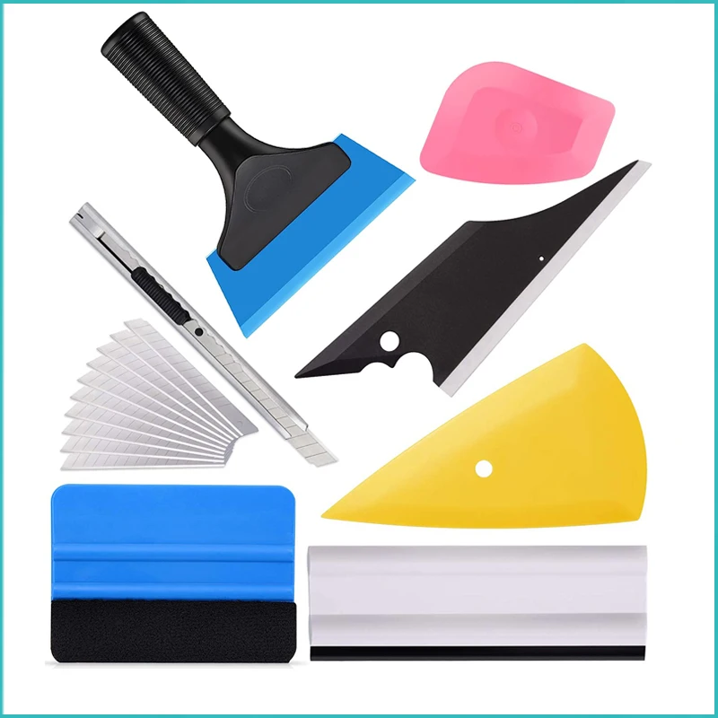 7Pcs-Car-Window-Tint-Tools-Vinyl-Wrap-Tools-Kit-Window-Squeegee-Plastic ...