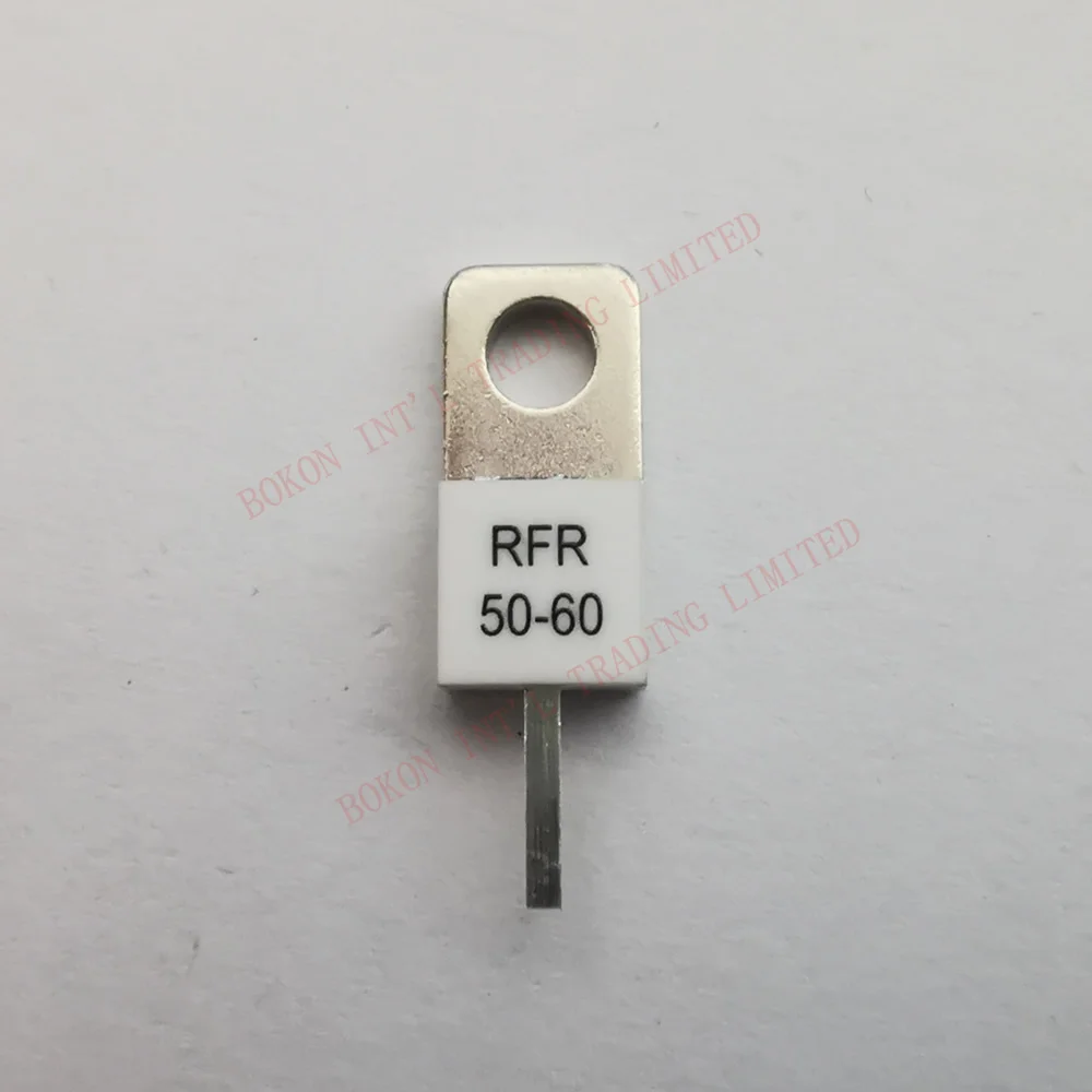 60Watt 50Ohm Flanged Resistor DC-6.0GHz Rendah VSWR DC-3.0GHz ...