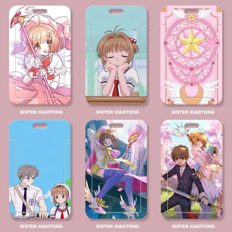 Cardcaptor Sakura Card Set Keychain Man Charms Chain for Pants Womans ...