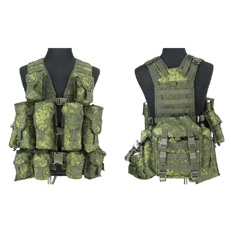 Russian-Army-Military-6sh117-Tactical-Vest-EMR-PKM-Accessories-Bags ...