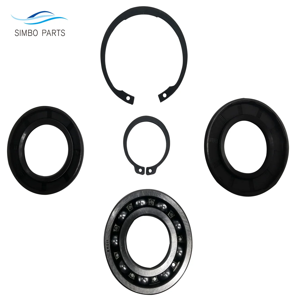 Primary Shaft Repair Kit For Volvo Penta AQ131 AQ145 AQ171 11013 958860 ...