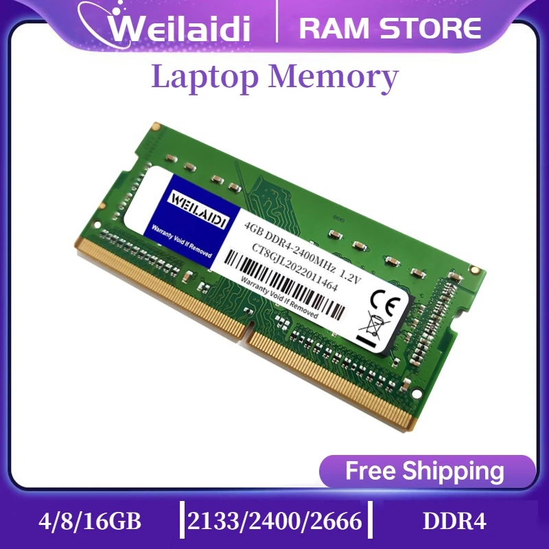 DDR4 4GB 8GB 16GB Memoria Ram 2400 2666MHz 3200 RAM for Laptop Notebook ...