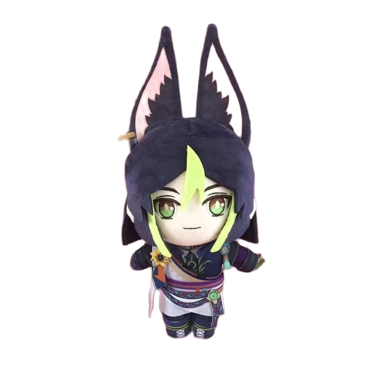 20cm Anime Genshin Impact Tighnari Plush Cyno Doll Pillow Toy Kawaii Al ...
