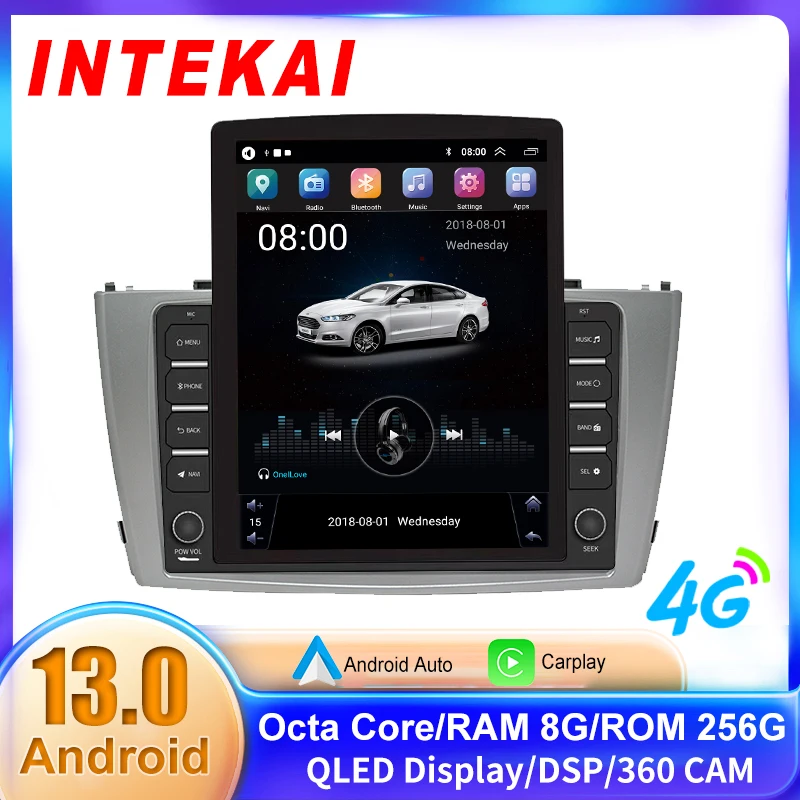 9.7" Vertical Style Tesla Screen Android 12.0 Car Radio For Toyota ...
