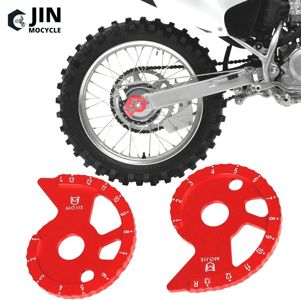 Motorcycle Aluminum Chain Adjuster Regulator Kit FOR HONDA XR400R XR ...