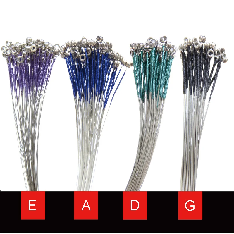 10 Sets 3/4 4/4 Violin Strings Brand New Nickel\German Silver Strings ...