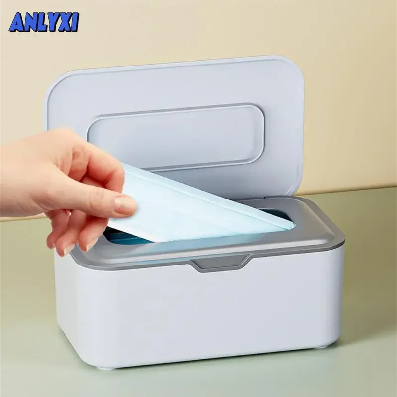 Portable-Wet-Tissue-Box-Wet-Wipes-Dispenser-Tissue-Box-Cotton-Swab ...