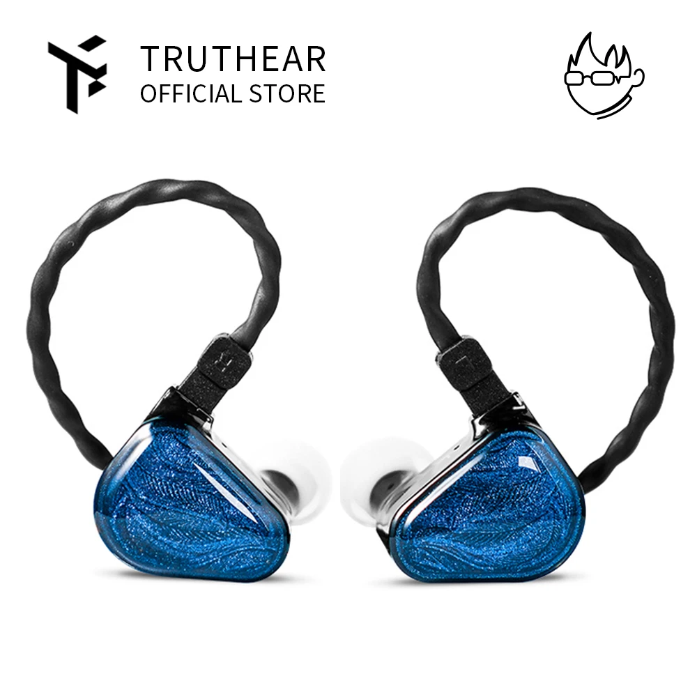 Truthear X Crinacle Zero Earphone Dual Dynamic Drivers Iems With 0.78 ...