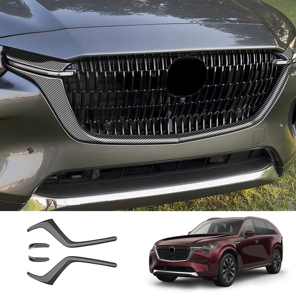 For-Mazda-Cx90-Cx-90-2024-2025-ABS-Carbon-fiber-Car-front-Racing-Engine ...