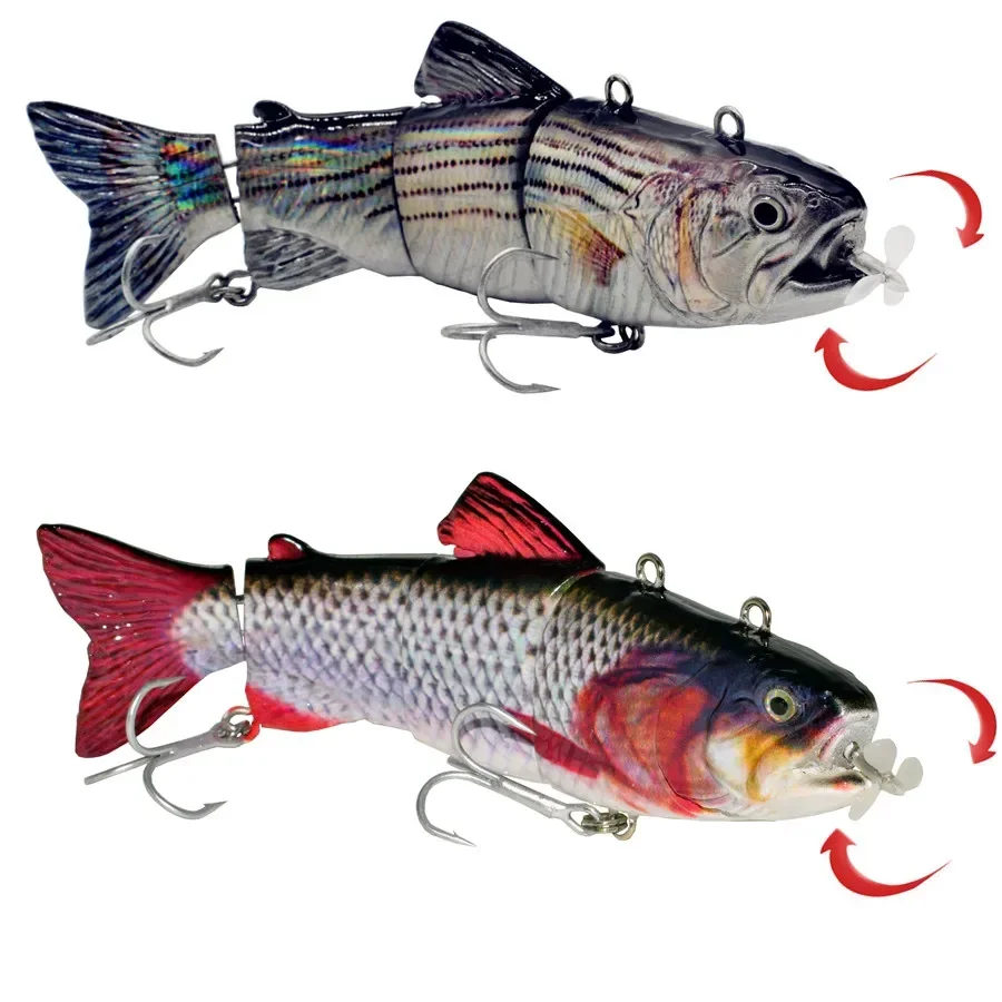 Electric-Fishing-Lure-USB-Charging-Bait-Swimbait-Crankbait-Lifelike ...