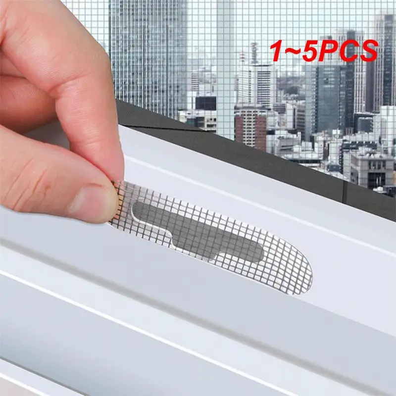 1~5PCS Anti Fly Mosquito Net Window Screen Mesh Adhesive Mosquito ...