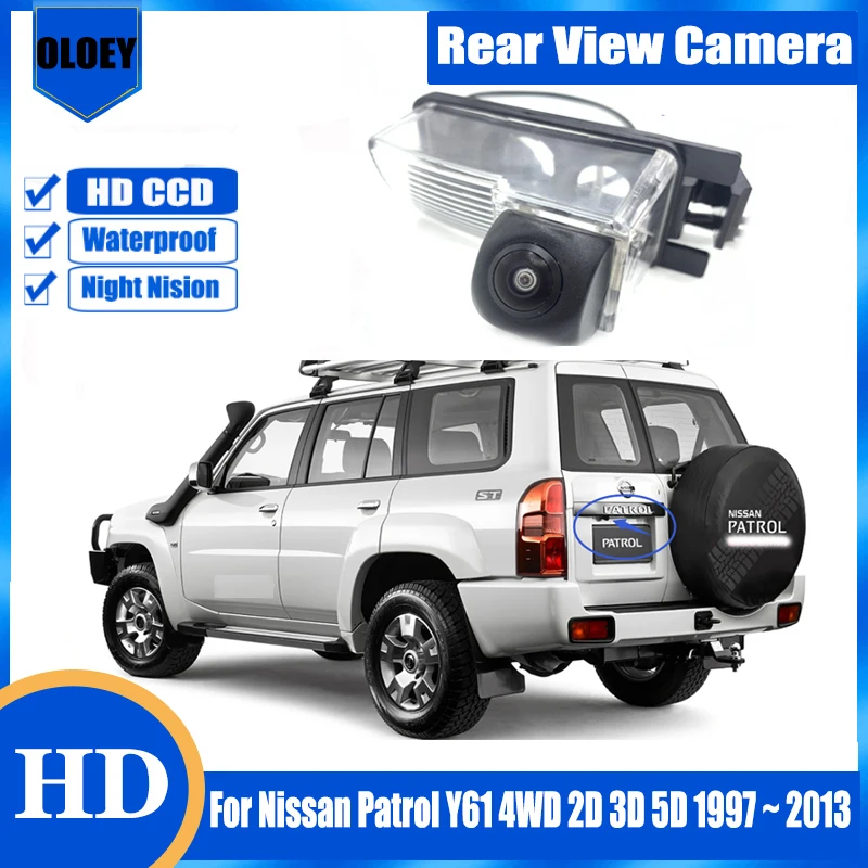 HD-rear-camera-For-Nissan-Patrol-Y61-4WD-2D-3D-5D-1997-2013-Night ...