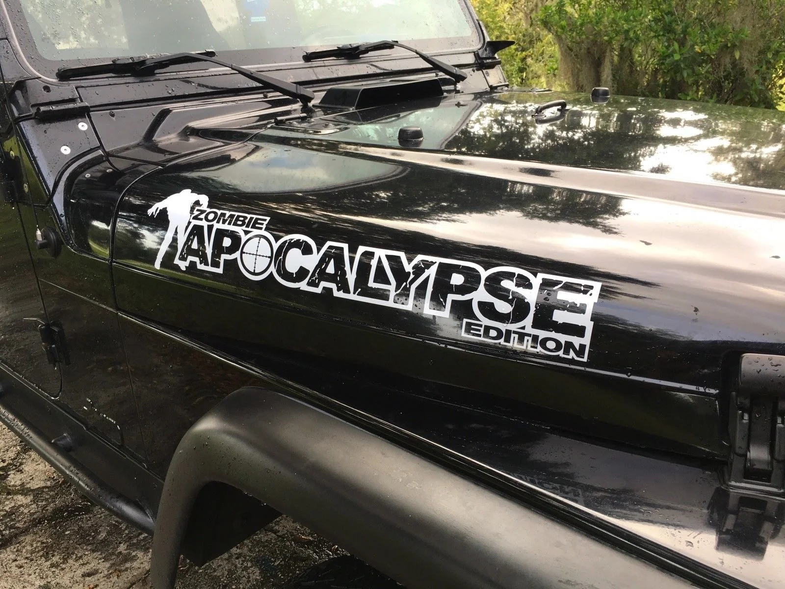 Zombie Apocalypse Vehicle Stickers