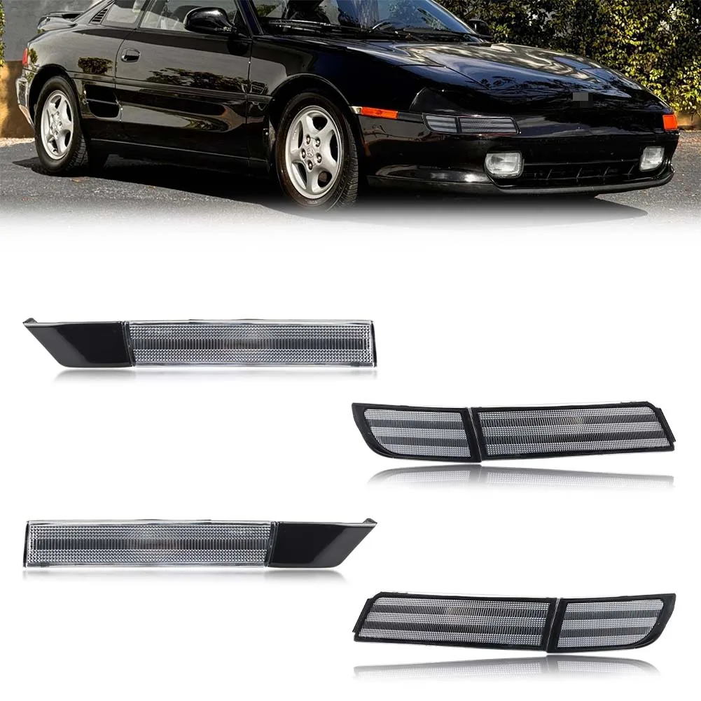 2PCS For 1991 1992 1993 1994 1995 Toyota MR2 MR-2 SW20 Front Bumper ...