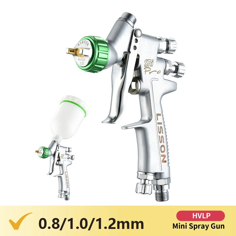 High-Quality-HVLP-Mini-Spray-Gun-0-8-1-0-1-2mm-Airbrush-Top-Paint ...