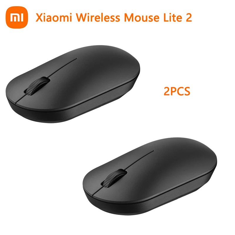100-Original-Xiaomi-Wireless-Mouse-Lite-2-2-4GHz-1000DPI-Ergonomic ...