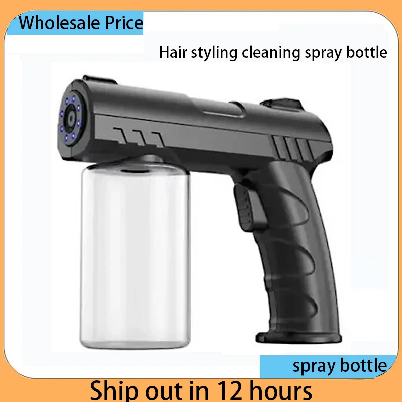 280ml-NEW-Style-Electric-Sanitizer-Barber-Sprayer-Bottle-USB-Nano-Blue ...