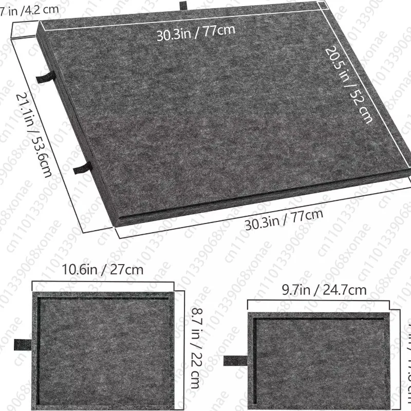 Puzzle Sorting Board Puzzle Table Board with Bracket Cover 6 Drawer ...