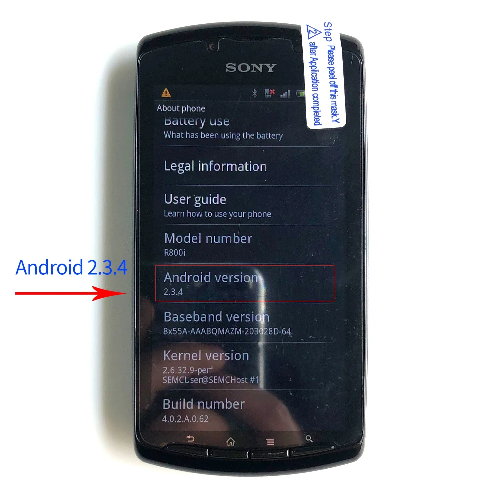 Xperia Neo L Specification