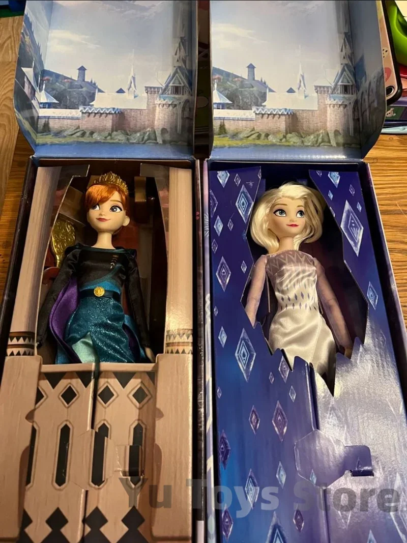 Genuine-Disney-Princess-Kawaii-Frozen-Elsa-Anna-Cute-Funny-Cartoon-Doll ...