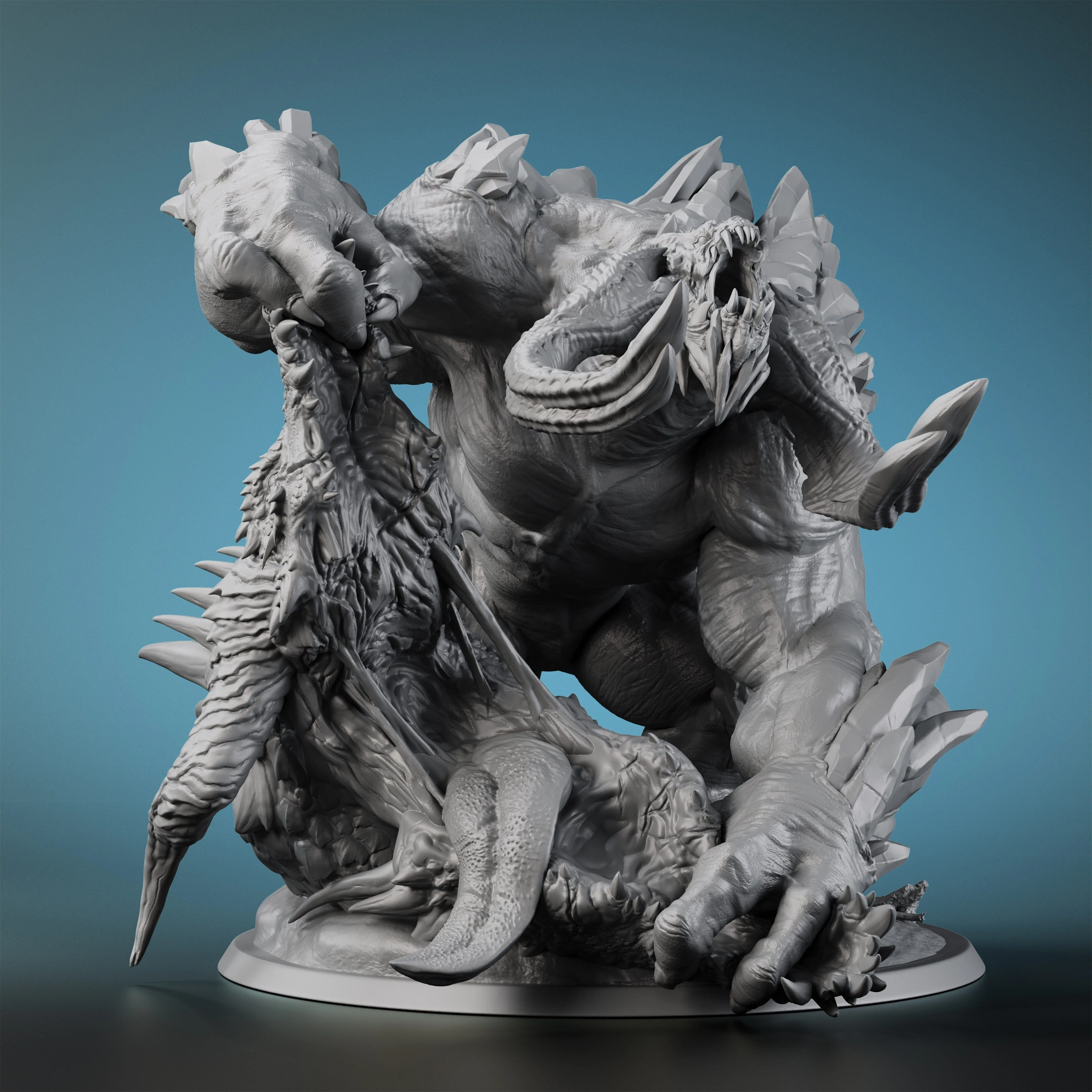 3D-Printed-Frost-Behemoth-Miniature-for-RPG-Fantasy-Resin-Figure-for ...