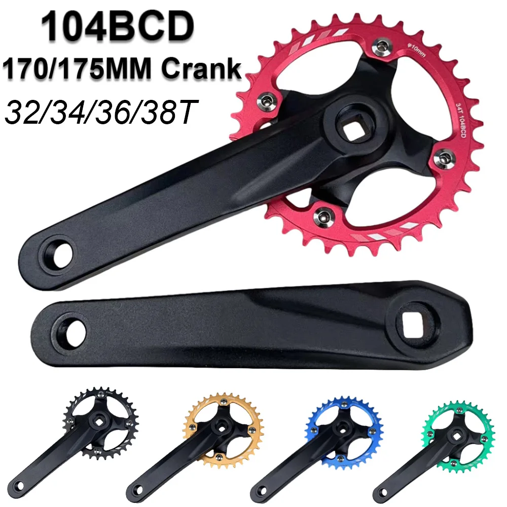 IXF-bicicleta-quadrado-Hole-Crankset-estreito-e-largo-Chainwheel-roda ...