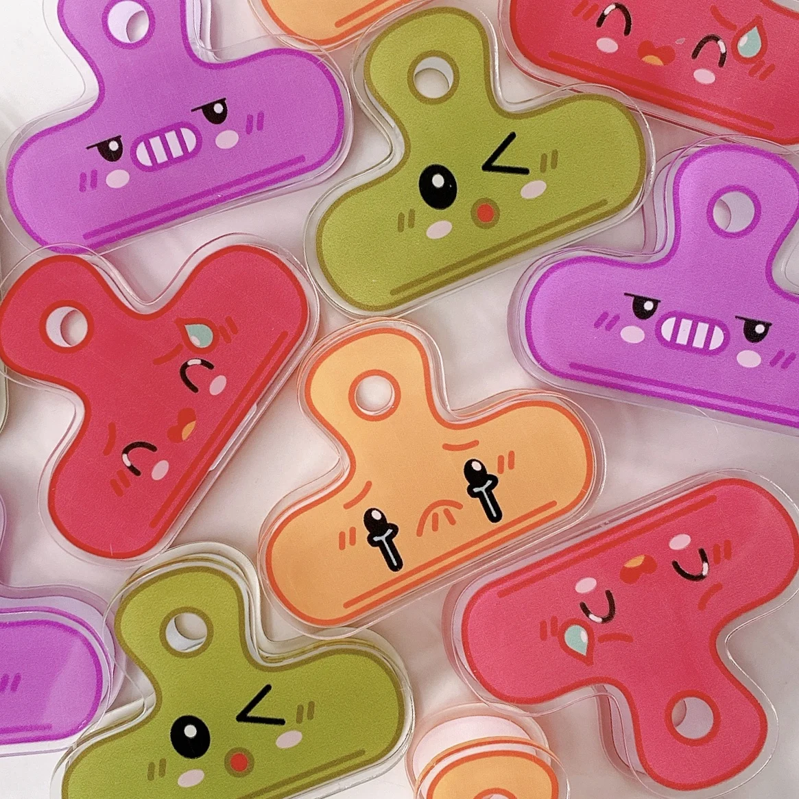 Clips acrílicos de expresión para estudiantes, soporte de archivos de ...