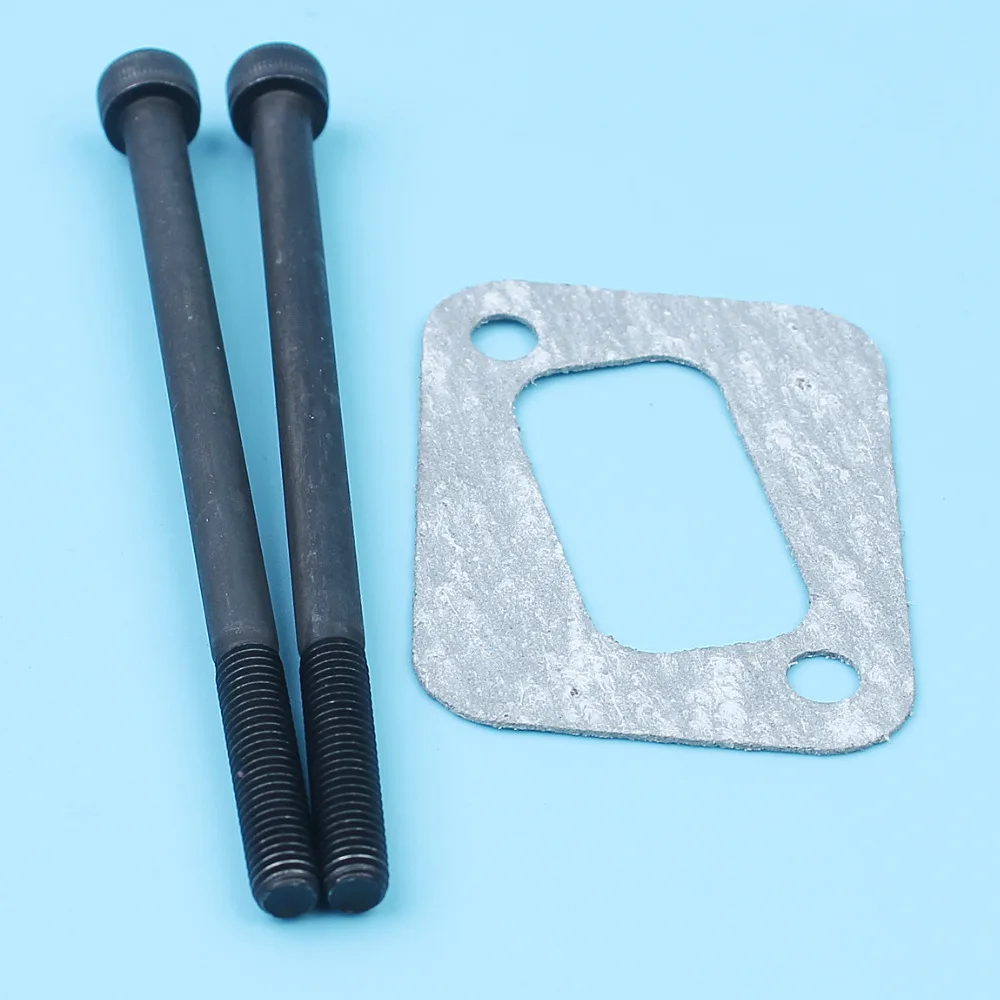 Mffler Exhaust Silencer Bolt & Gasket For Husqvarna 340 345 346XP 350 ...