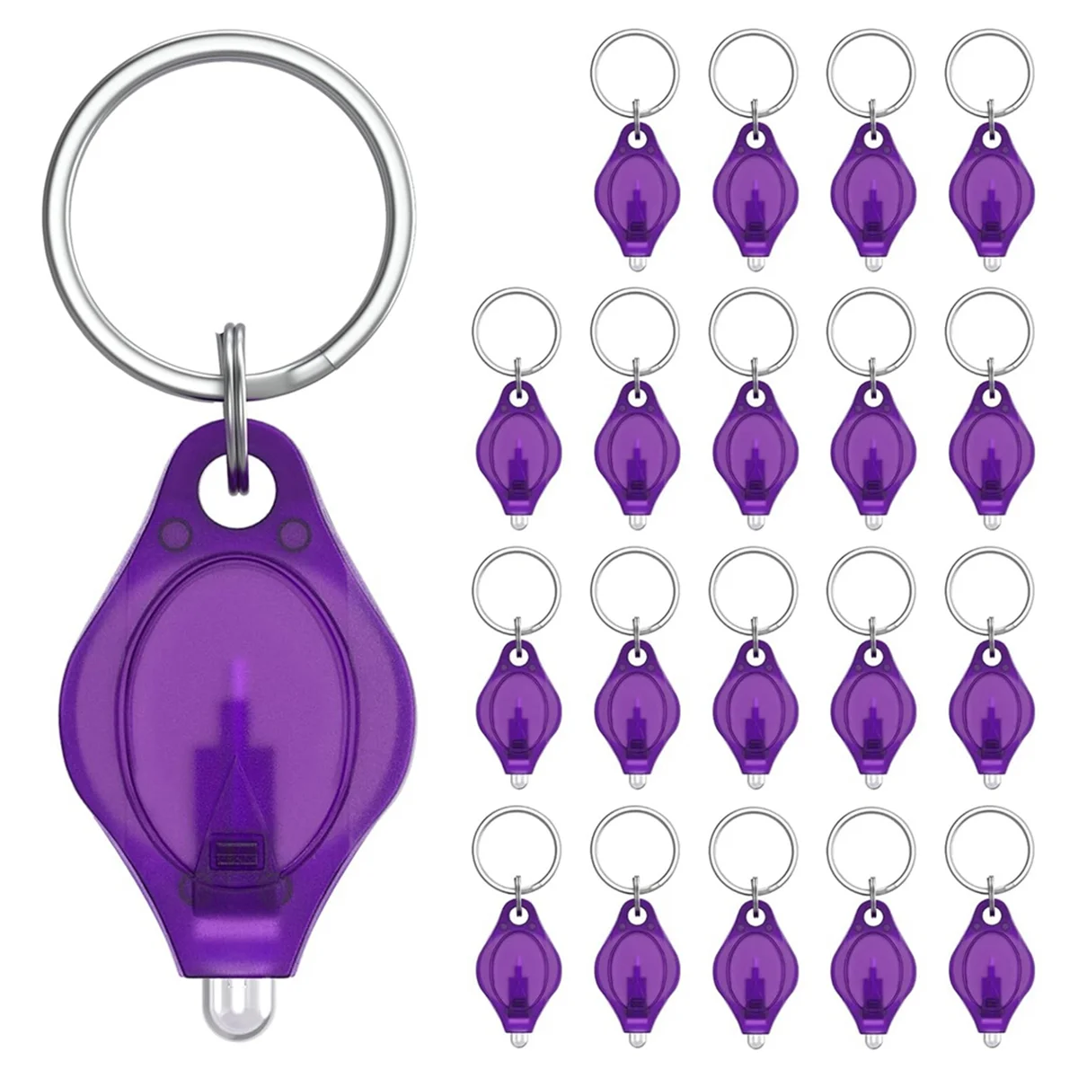 Mini-UV-LED-Keychain-Flashlight-10-Lumen-Portable-Purple-Light-Detector ...