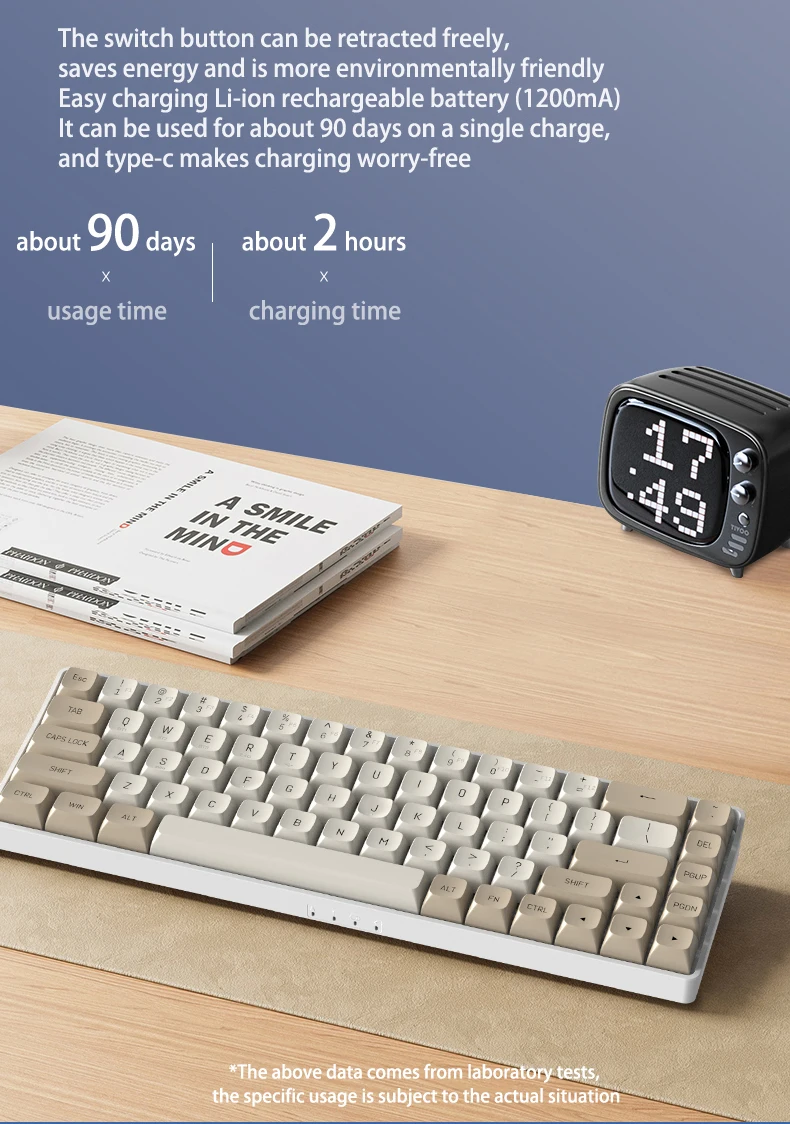 Aigo A68 Mechanical Keyboard – Compact & Hot-Swap
