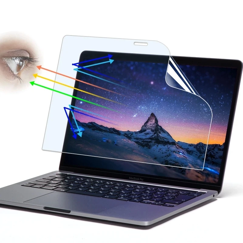 Anti Blue Light Screen Protector For Macbook Air 13 M2 A2681 Soft Guard ...