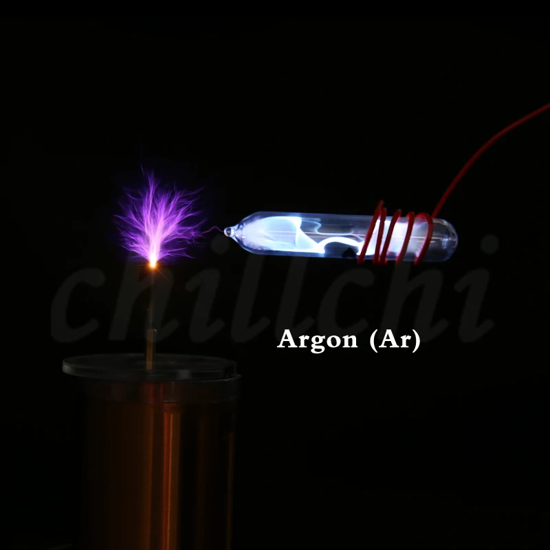 Noble Gases Colors Lights