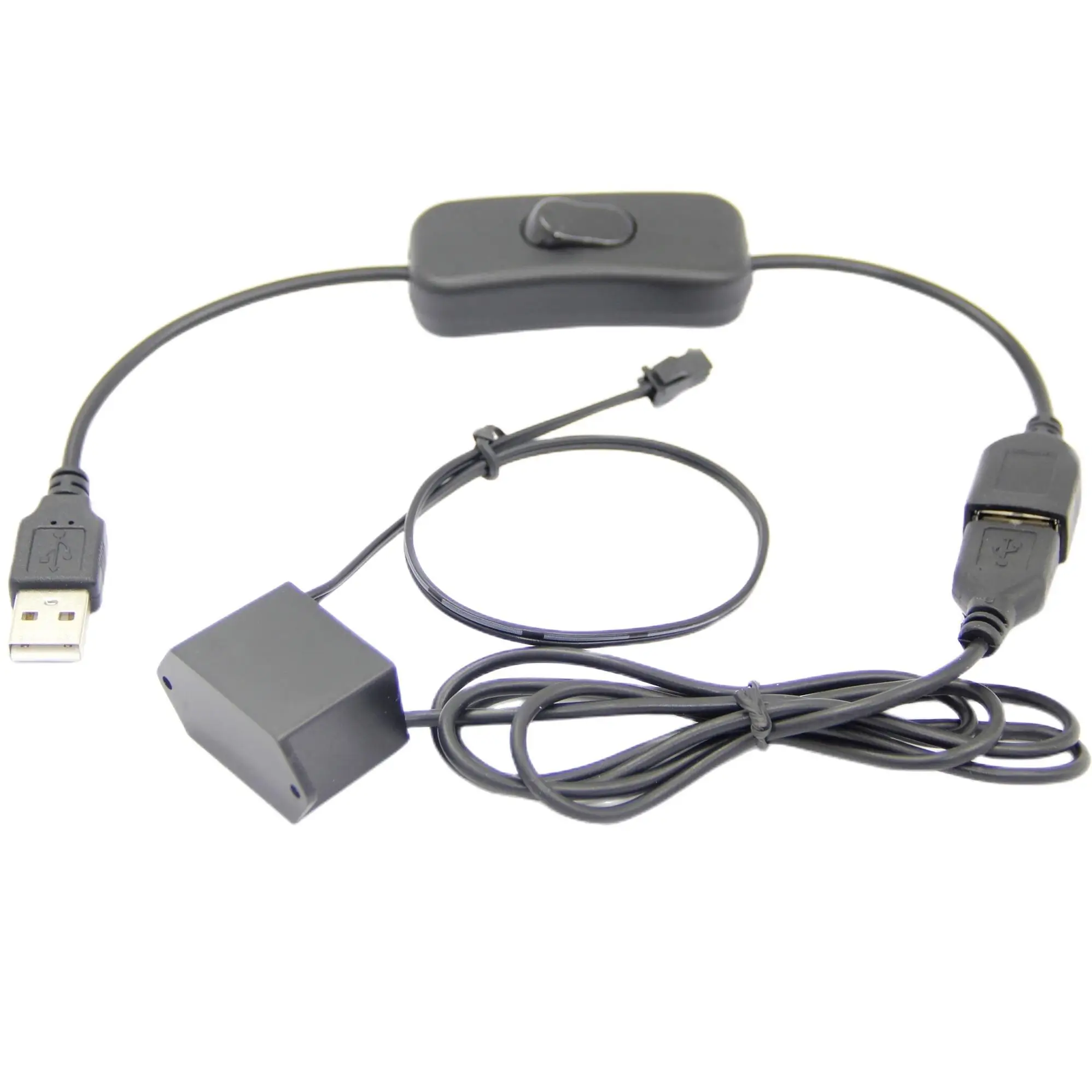 Inversor USB de 5v con interruptor USB para cable el, cinta el y panel ...