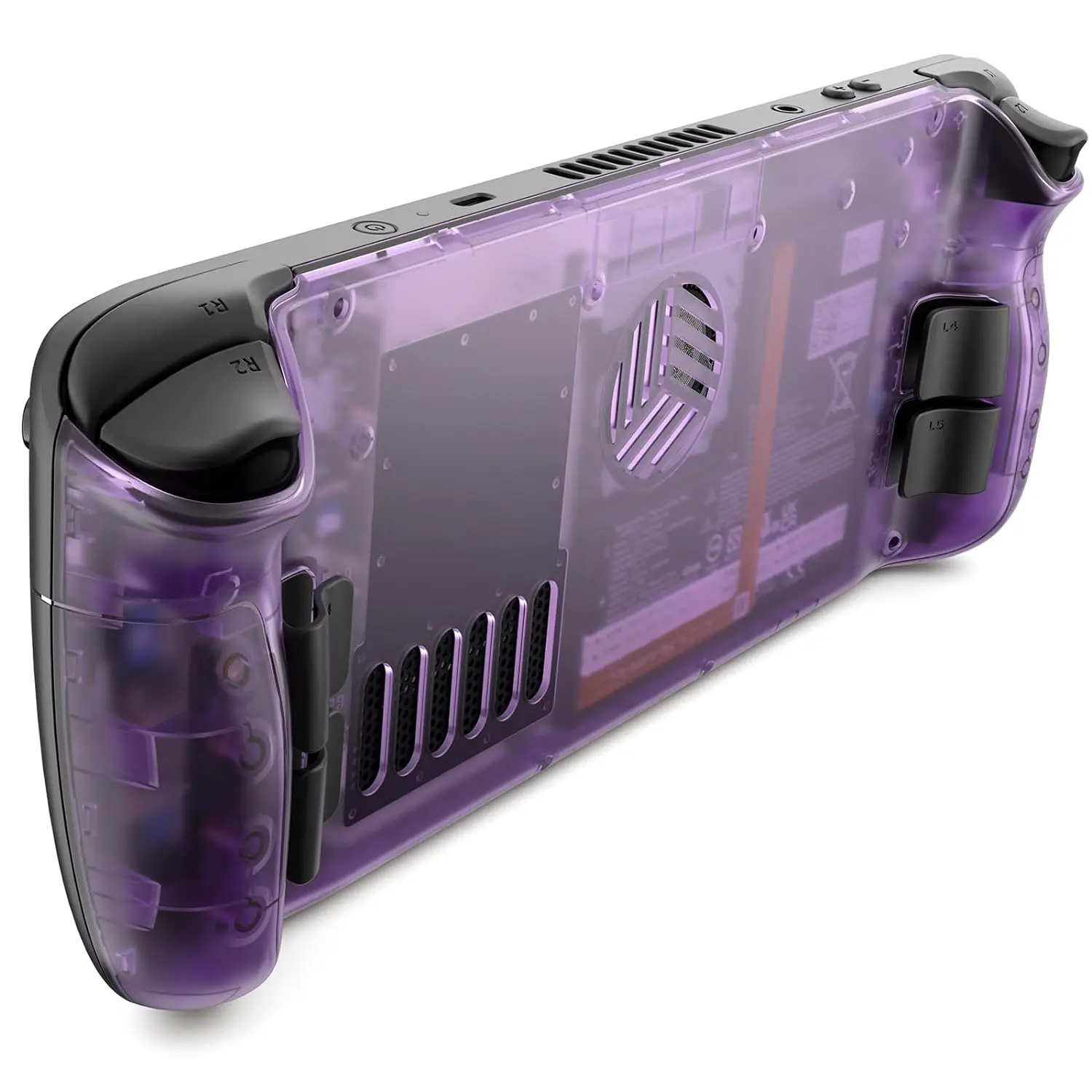 Steam-Deck-OLED-Transparent-Back-Plate-Vent-Version-DIY-Clear-Edition ...