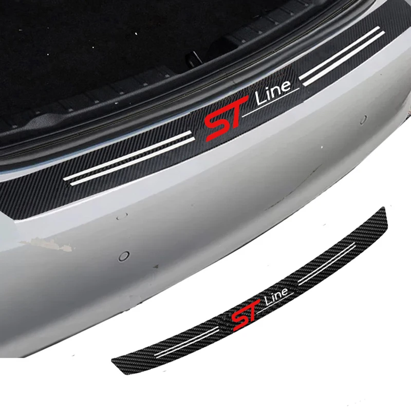 STLINE-Car-Rear-Bumper-Protection-Sticker-For-Ford-Fiesta-Mondeo-Fusion ...