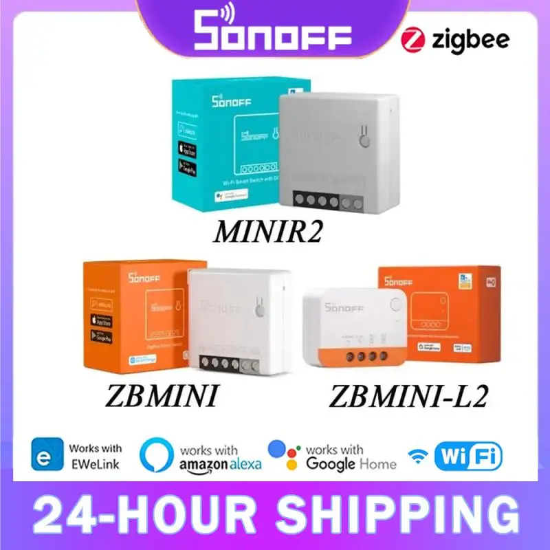 SONOFF-MINI-R2-ZBMINI-ZBMINI-L2-Voice-Control-MINI-Switch-Zigbee-WiFi ...