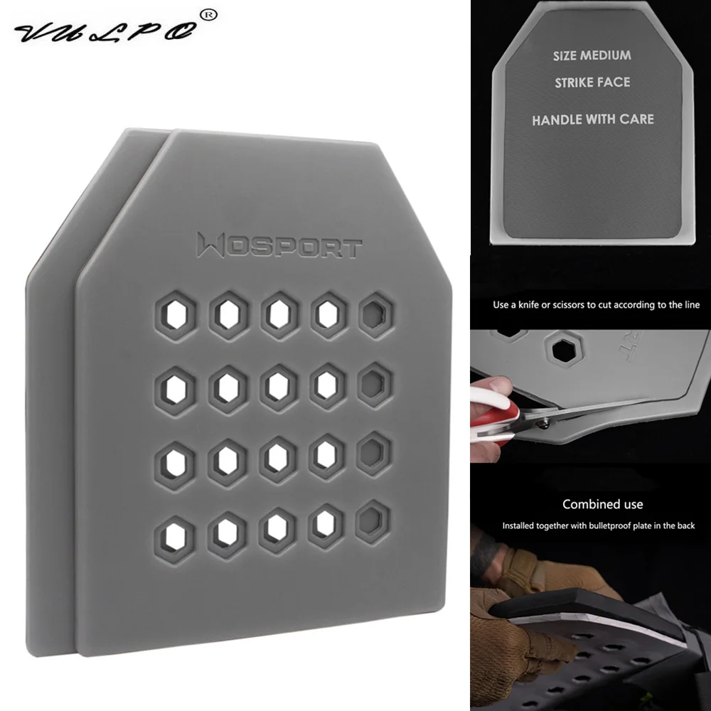 VULPO-Tactical-Vest-Bulletproof-Plate-Lining-Soft-Cushioned-Shock ...