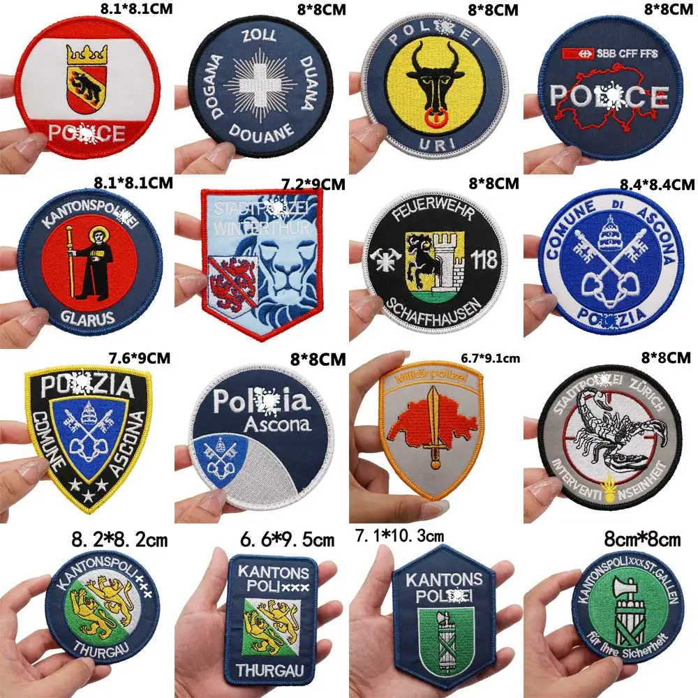 Parches-de-gancho-y-bucle-suizo-mochilas-para-ropa-accesorios-de ...