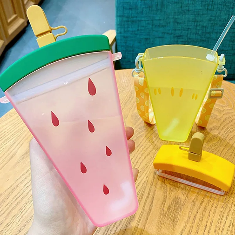 Botellas de agua de plástico de 320ml, botella de agua de helado de ...